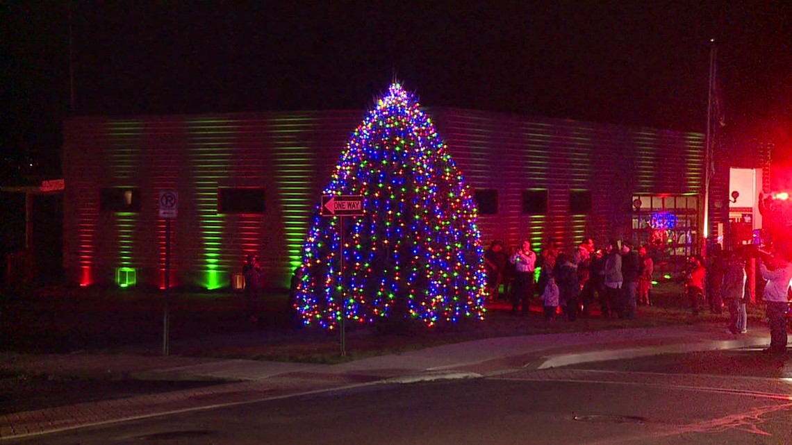 Tree lighting in Throop celebrates 10 years | wnep.com