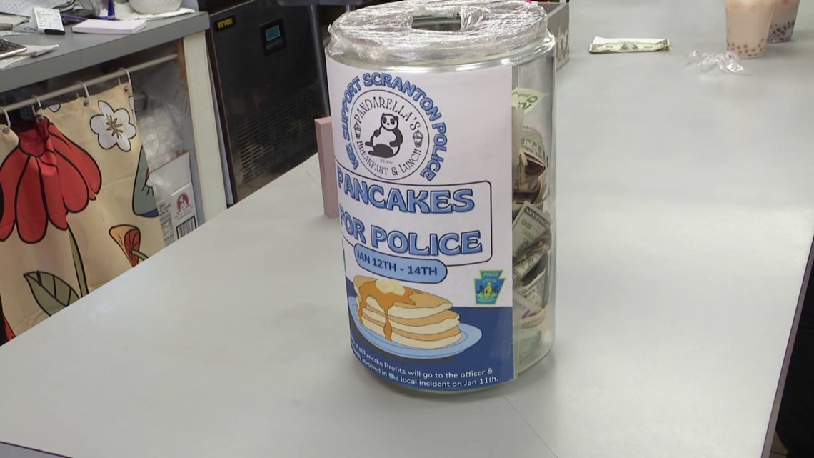 Pancakes for Police draws large crowd in Dunmore | wnep.com
