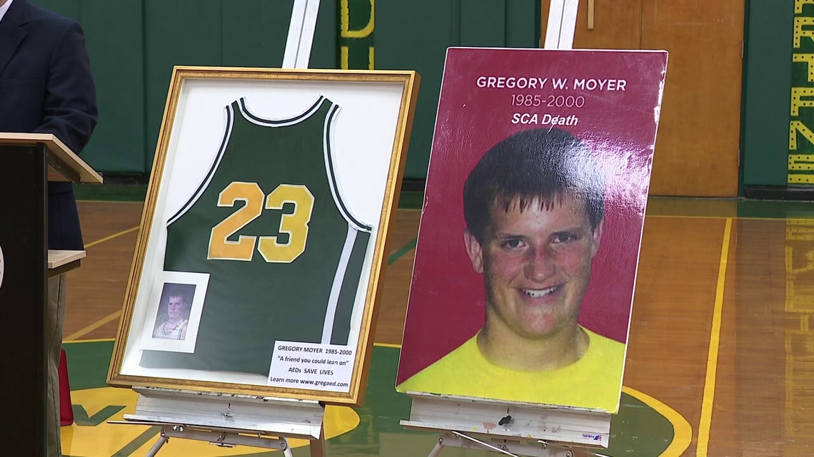 Greg Moyer's Law requires AEDs at school sporting events | wnep.com