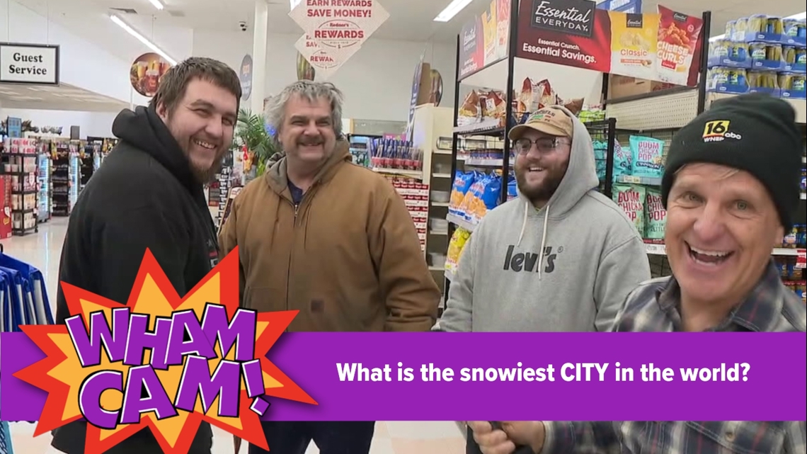 Wham Cam | What is the snowiest city in the world? | wnep.com