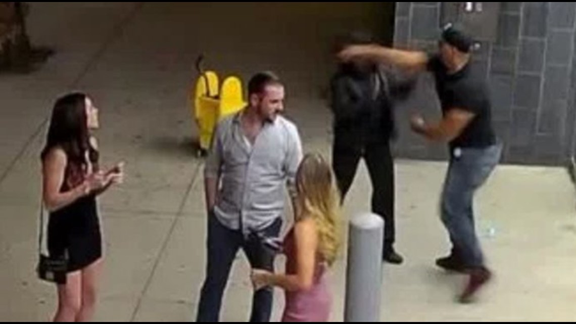 Video Shows Security Guard Attacked By Man She Was Trying To Help