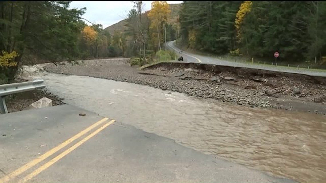 Cleanup Begins After Devastation Left Behind by Flooding in Lycoming ...