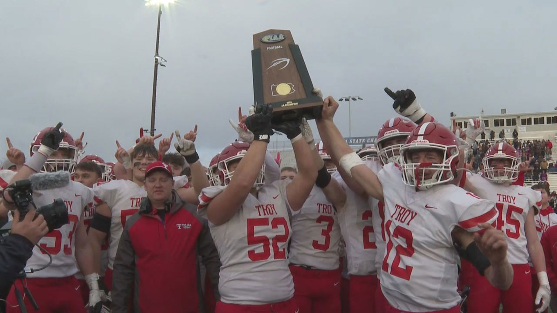 Troy Trojans become PIAA '2A' State Champions with last second win over ...