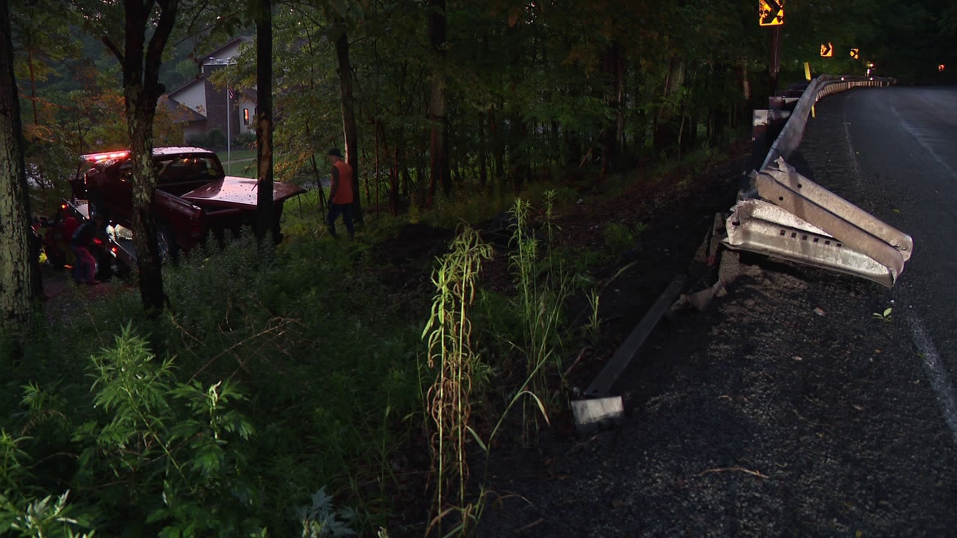 Man survives after truck crash in Wayne County | wnep.com