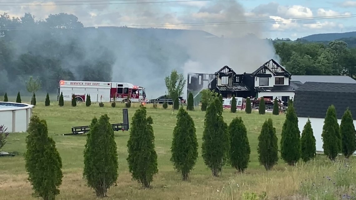 Fire destroys home in Luzerne County | wnep.com