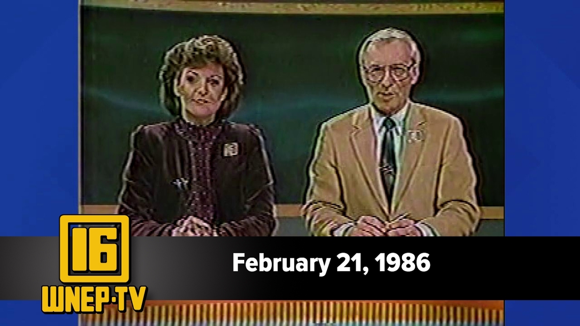 Newswatch 16 for February 21, 1986 | From the WNEP Archives | wnep.com