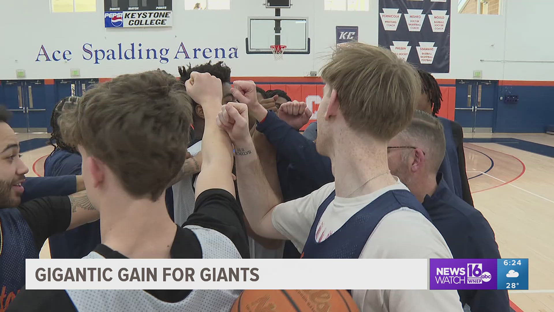Keystone men's basketball chasing the postseason | wnep.com