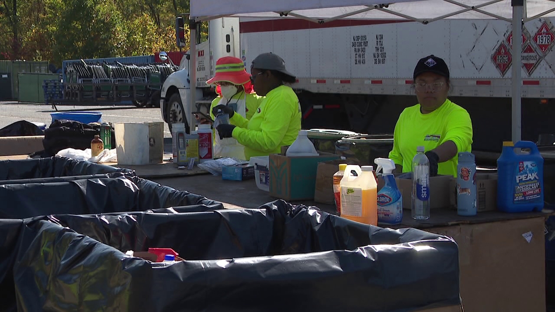 Residents of Lackawanna County gather to dispose of household hazardous ...