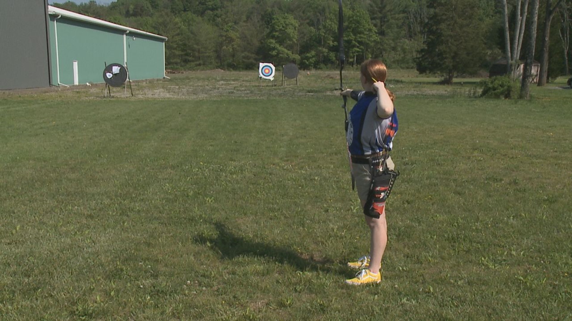 Brensinger from Saint Clair now competes in Barebow in the 50 meter ...