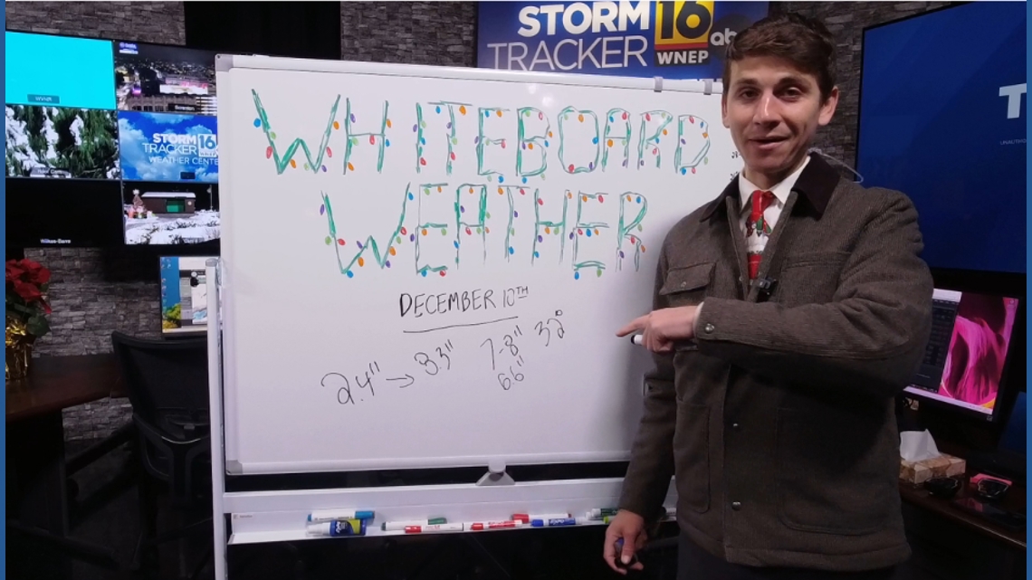 Adding to the snow tracker! Whiteboard Weather | wnep.com