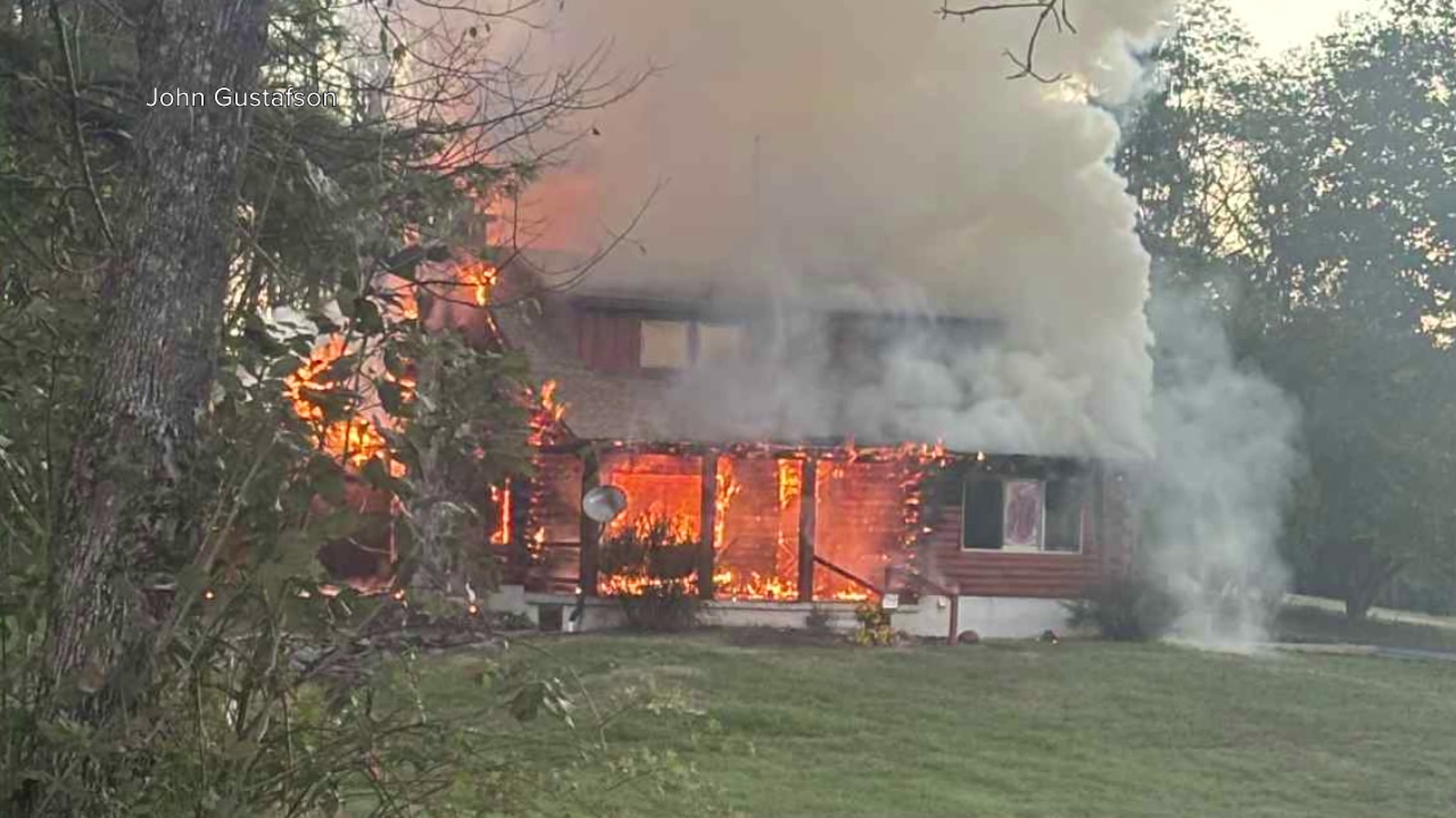 Fire destroys home in Wayne County | wnep.com