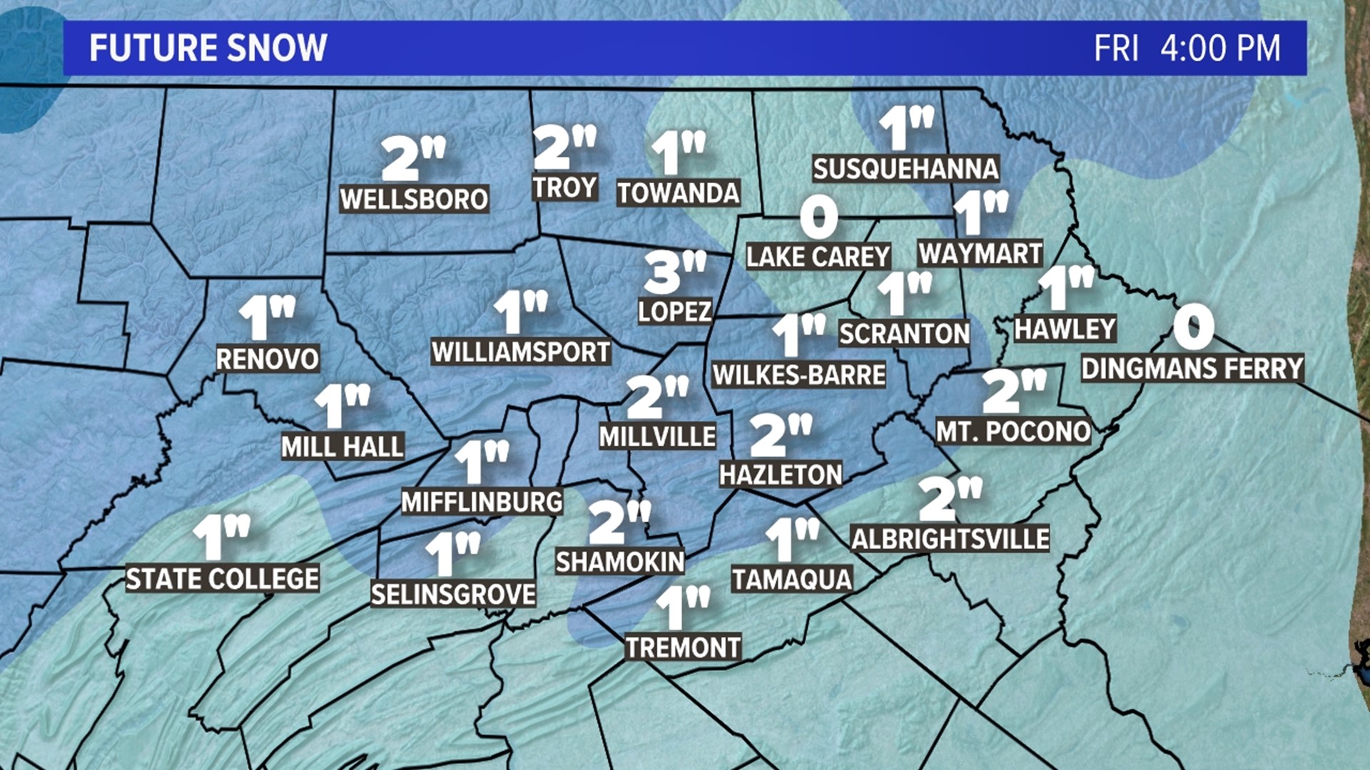 Meteorologist John Hickey provides updates on the storm | wnep.com