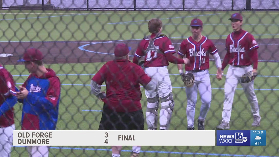 Dunmore baseball defeats Old Forge in Lackawanna League Division II ...