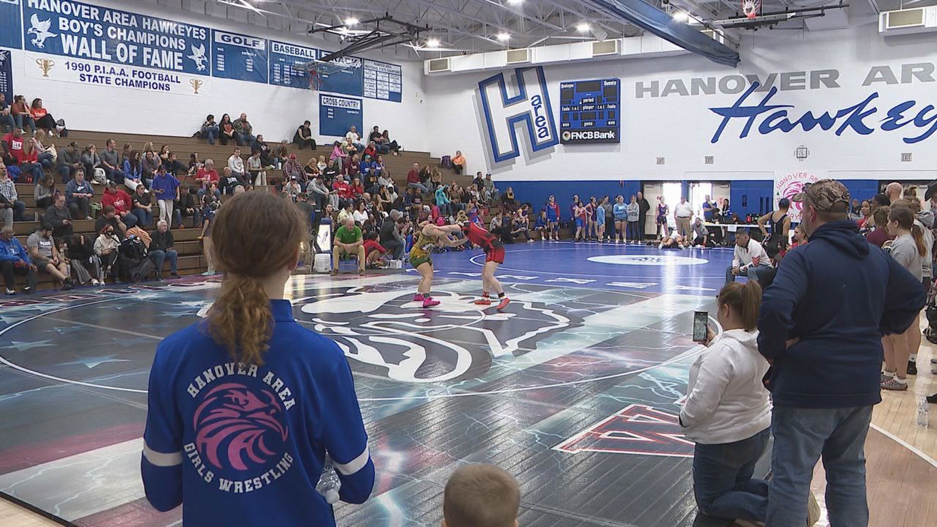 Girls wrestling tournament at Hanover Area | wnep.com