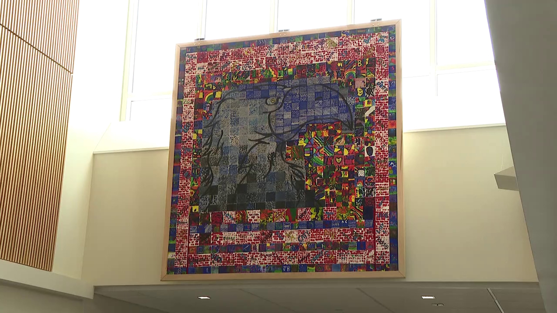 Elementary Students Help Create Mural In Northumberland County Wnep