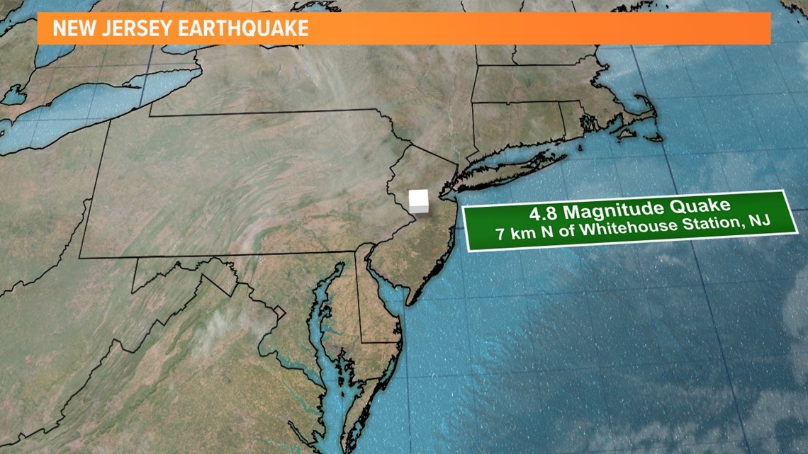 New Jersey earthquake felt in PA | wnep.com