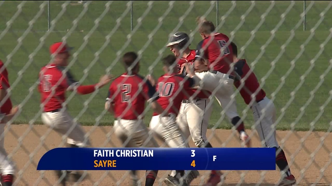 Sayre vs Faith Christian baseball | wnep.com