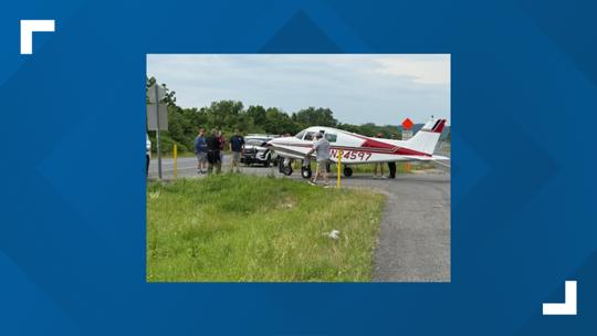 Student pilot and flight instructor make emergency landing on central ...