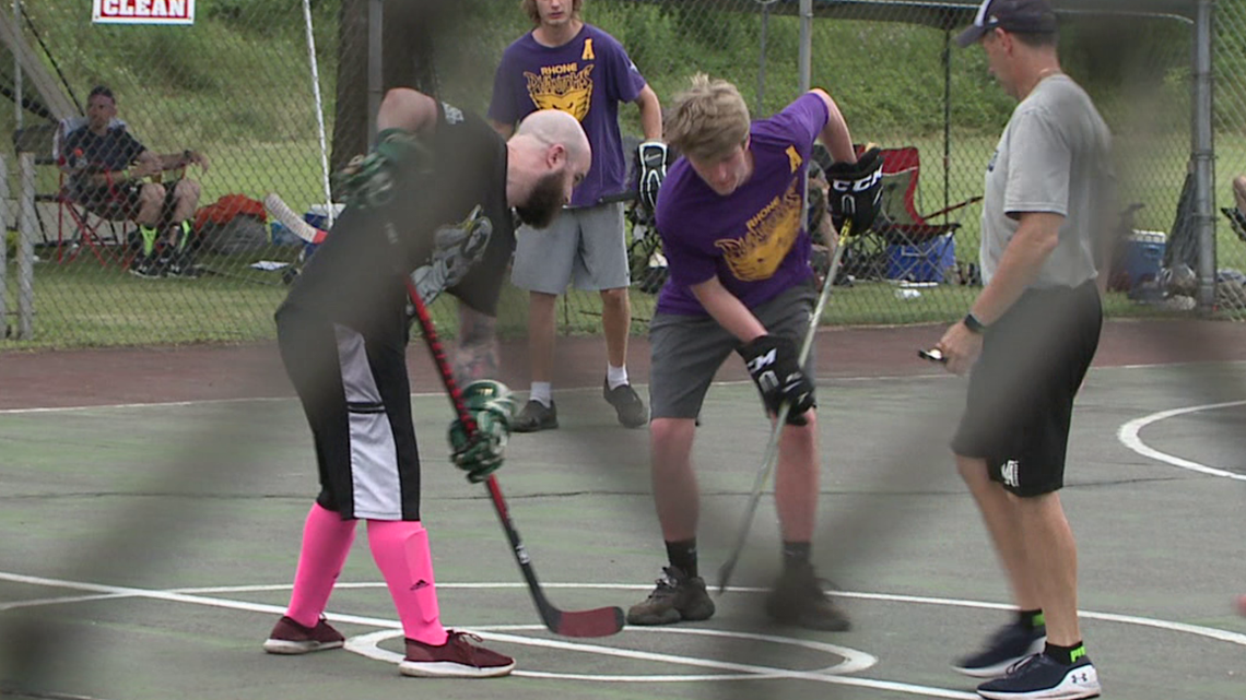 Playing hockey to "puck" cancer | wnep.com