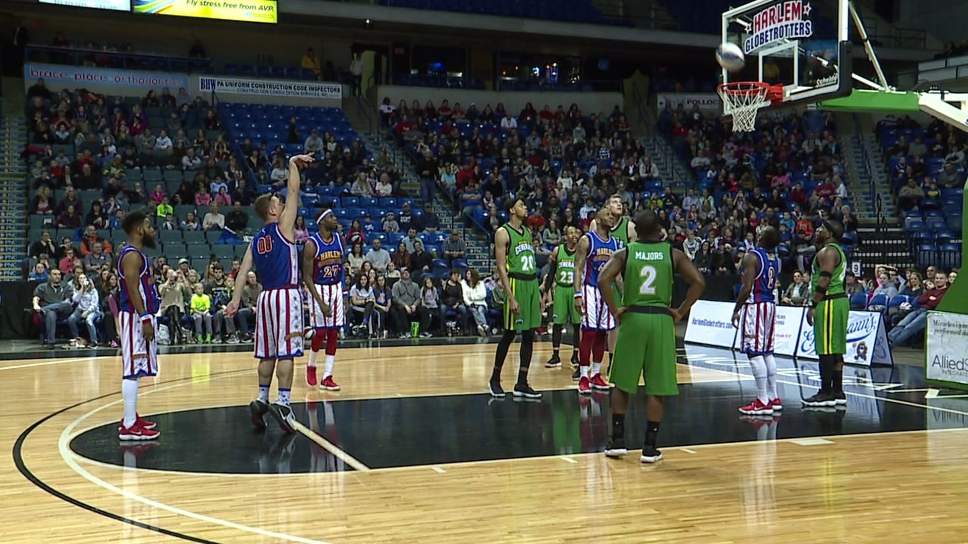 Watch This! Ryan Leckey Makes Half-Court Shot to Send Kids to See ...