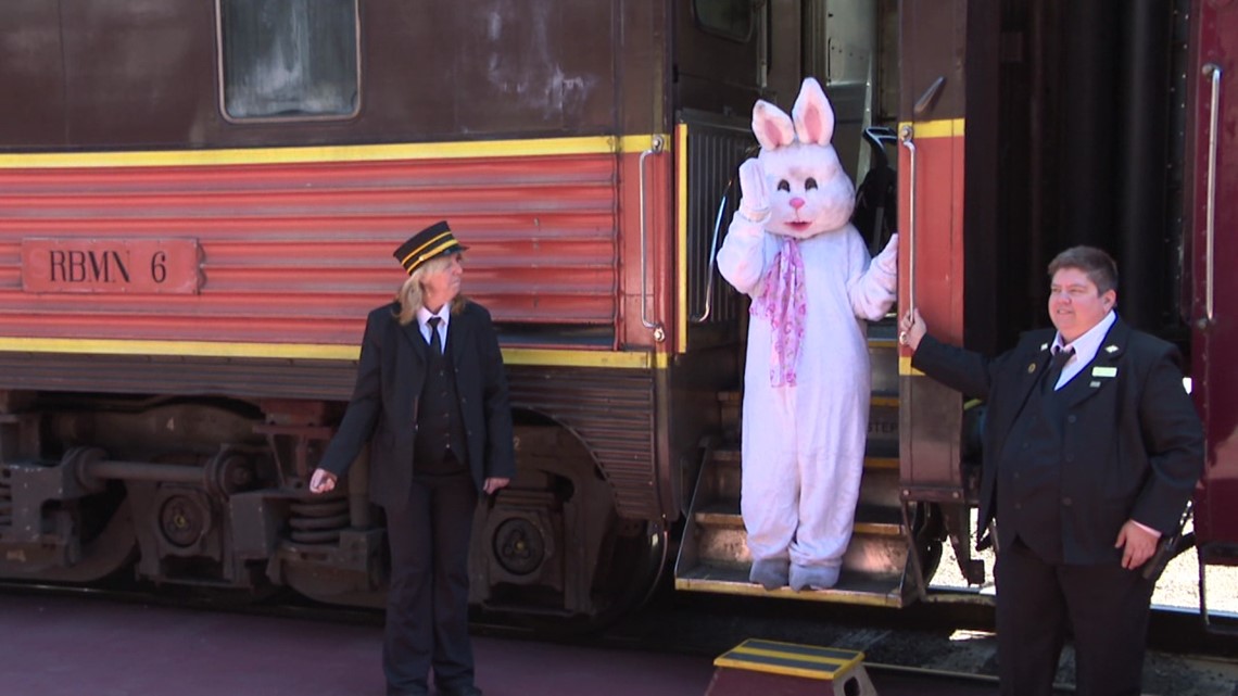 Lehigh Gorge Scenic Railway train ride with the Easter Bunny | wnep.com
