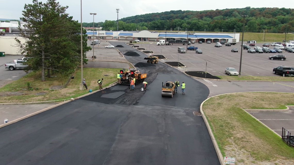 West Side Mall in Edwardsville getting new pavement | wnep.com