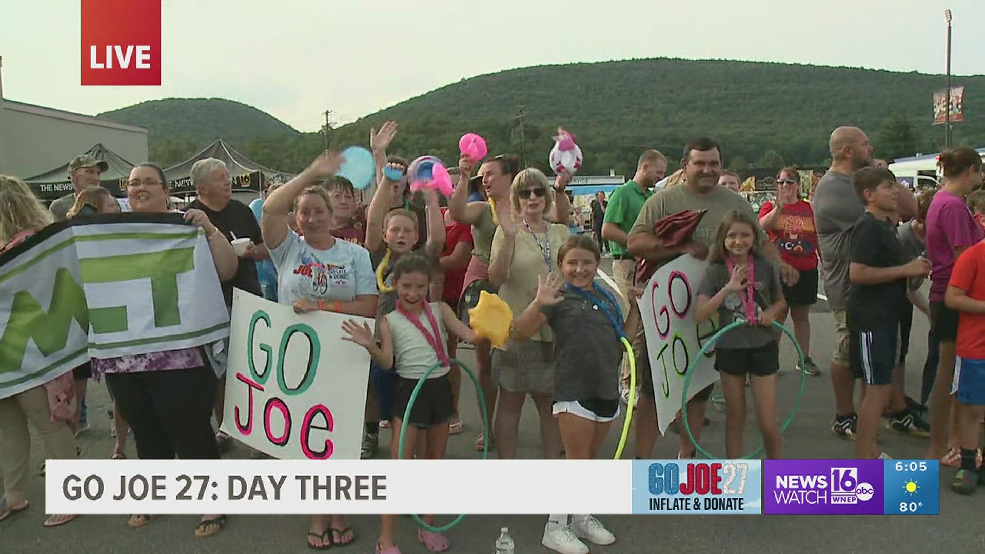 Energy running high in Nesquehoning ahead of Joe's arrival | Go Joe 27 ...