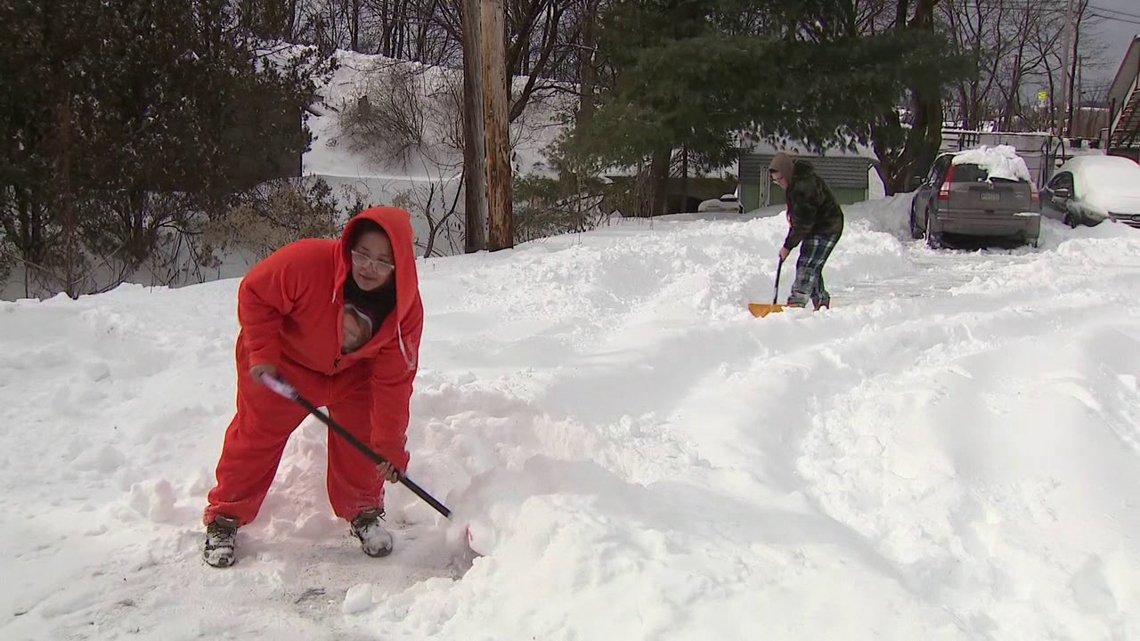 Snow clean up efforts continue in Carbon County | wnep.com