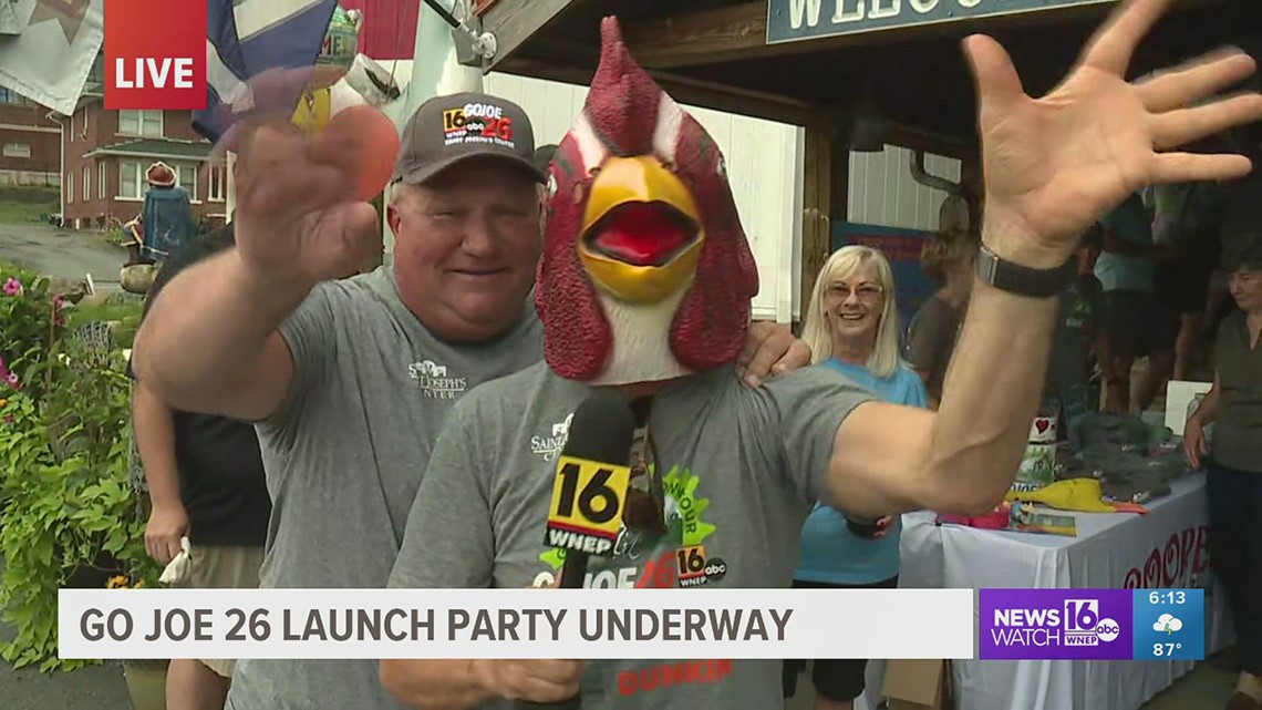 WATCH: GO Joe 26 launch party | wnep.com