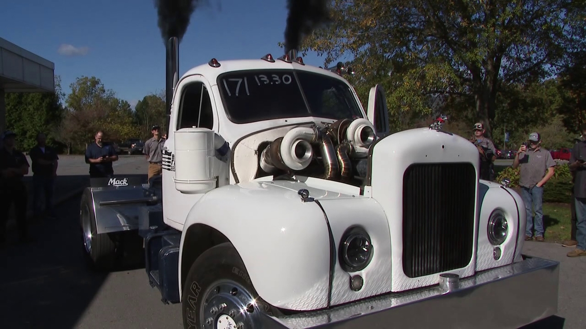 Penn College of Technology diesel drag truck races wins | wnep.com