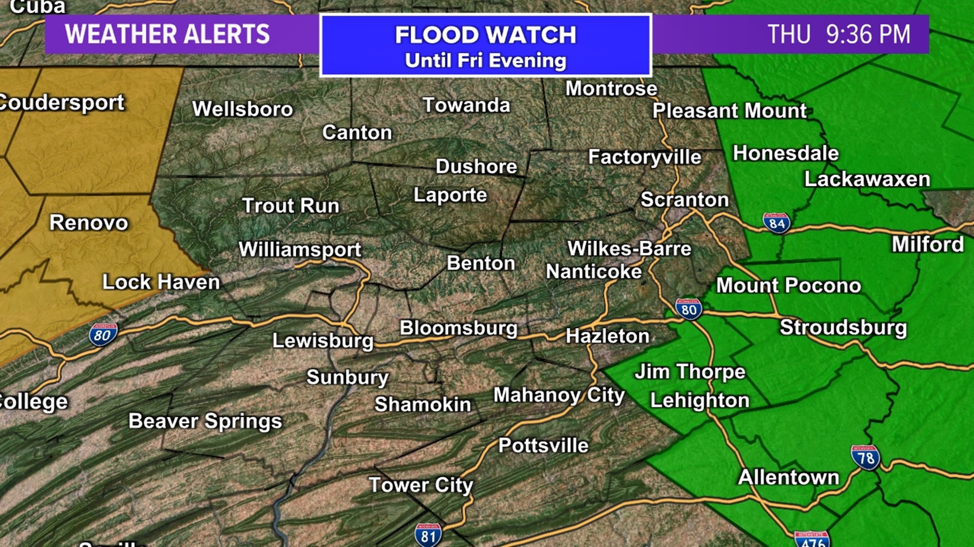 Meteorologist John Hickey provides updates on the storm | wnep.com