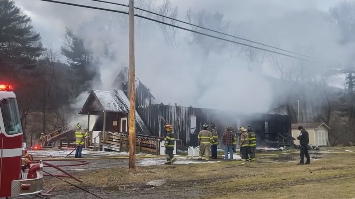 Fire at The Lands at Hillside Farms | wnep.com