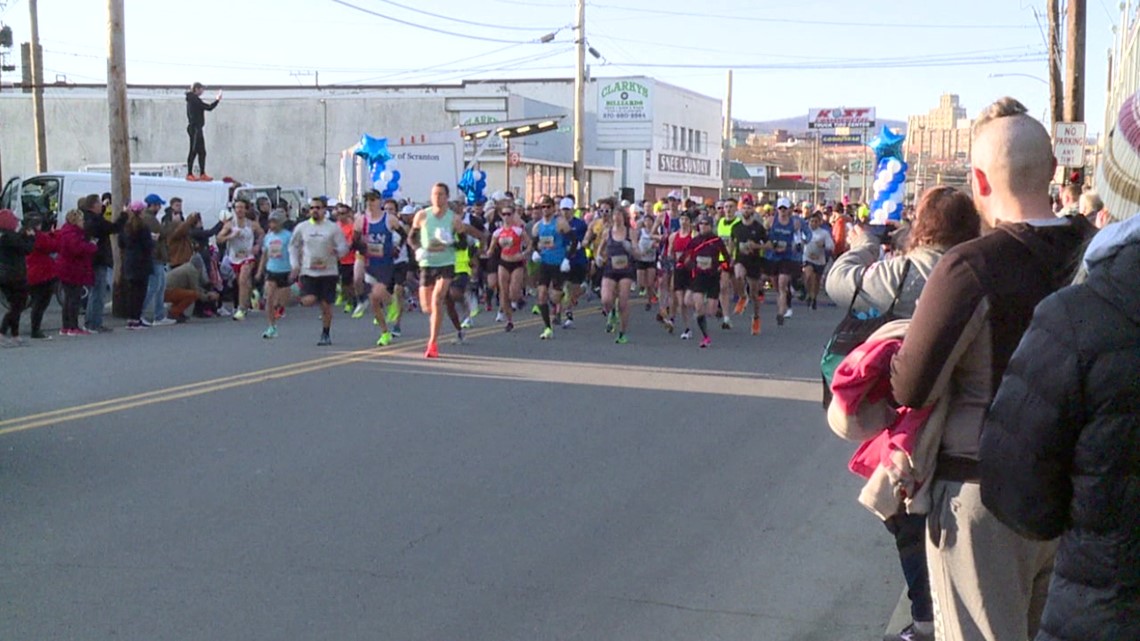 Scranton Half Marathon celebrates 10 years with perfect weather | wnep.com