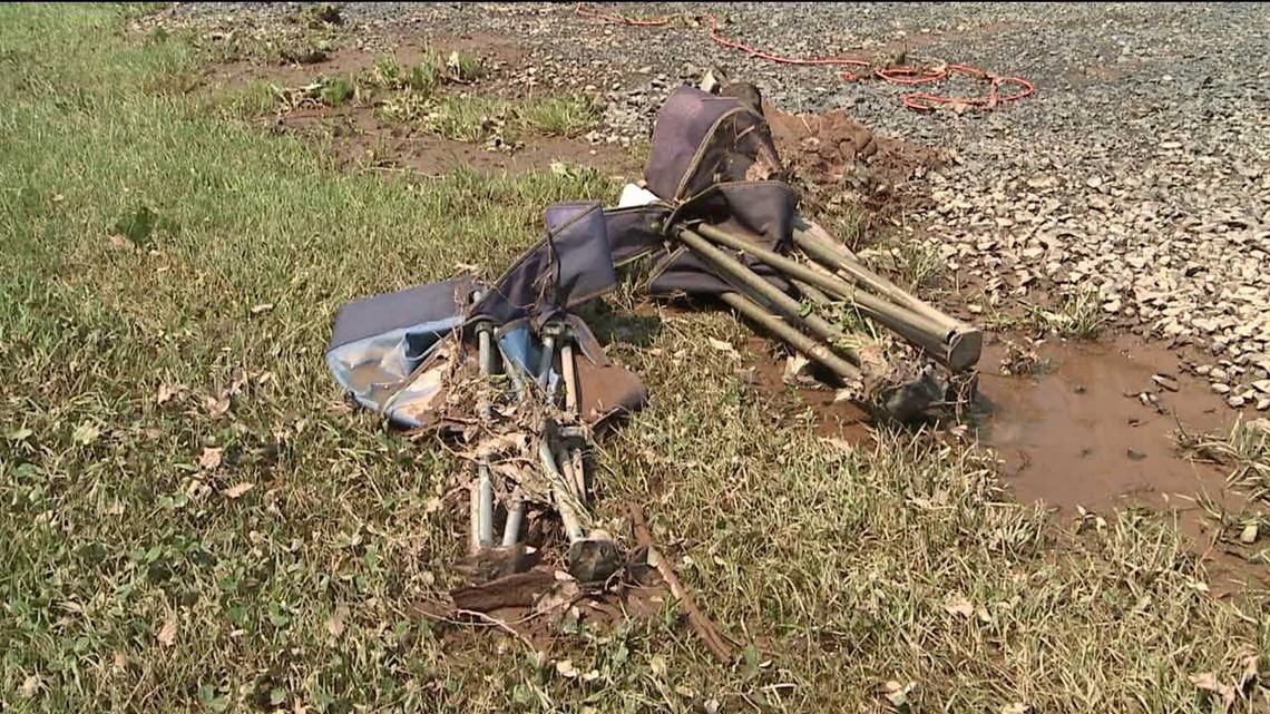 Campers Washed Out by Flooding | wnep.com