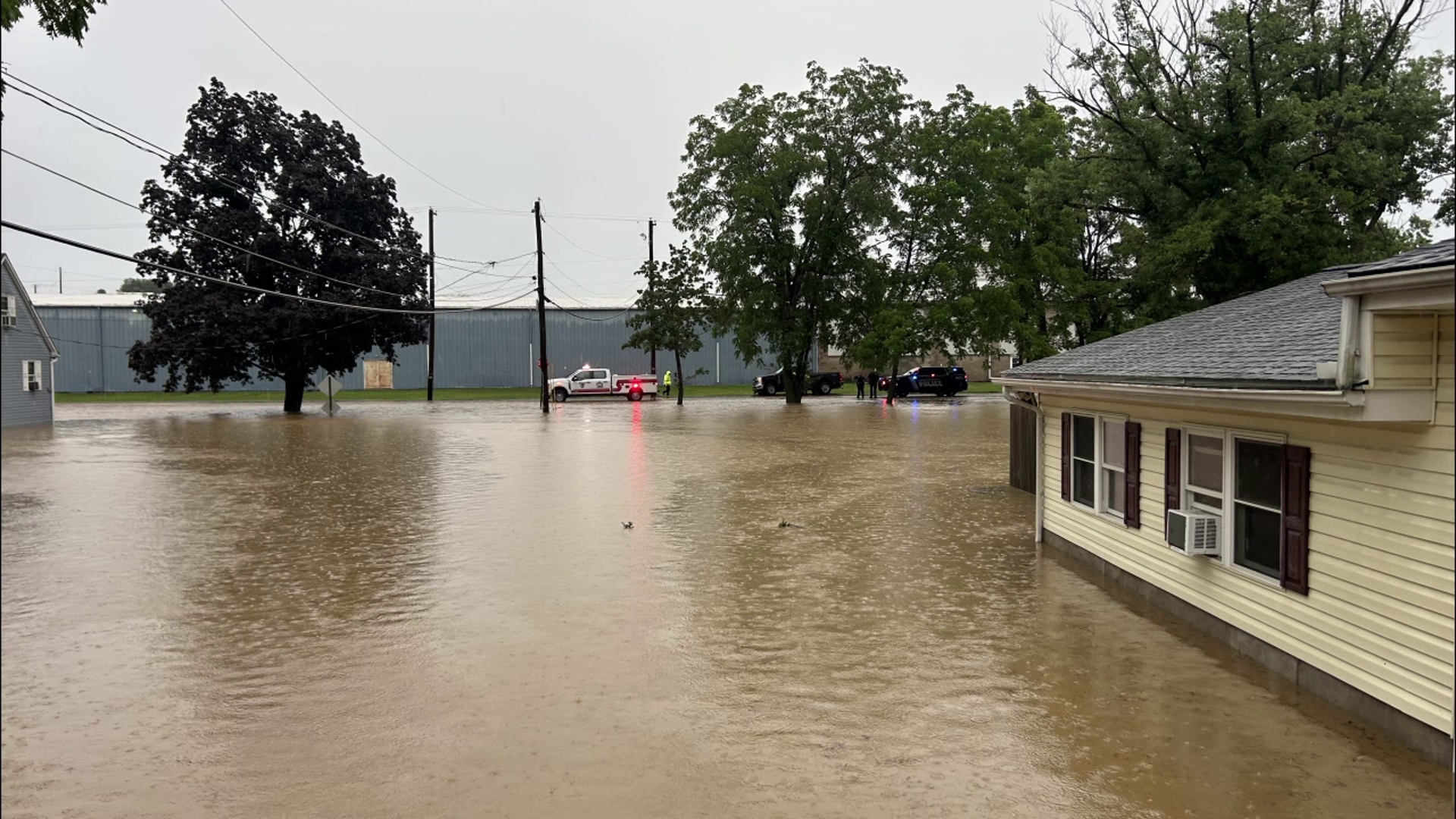 Columbia County family works to clean up damage left behind from flash ...