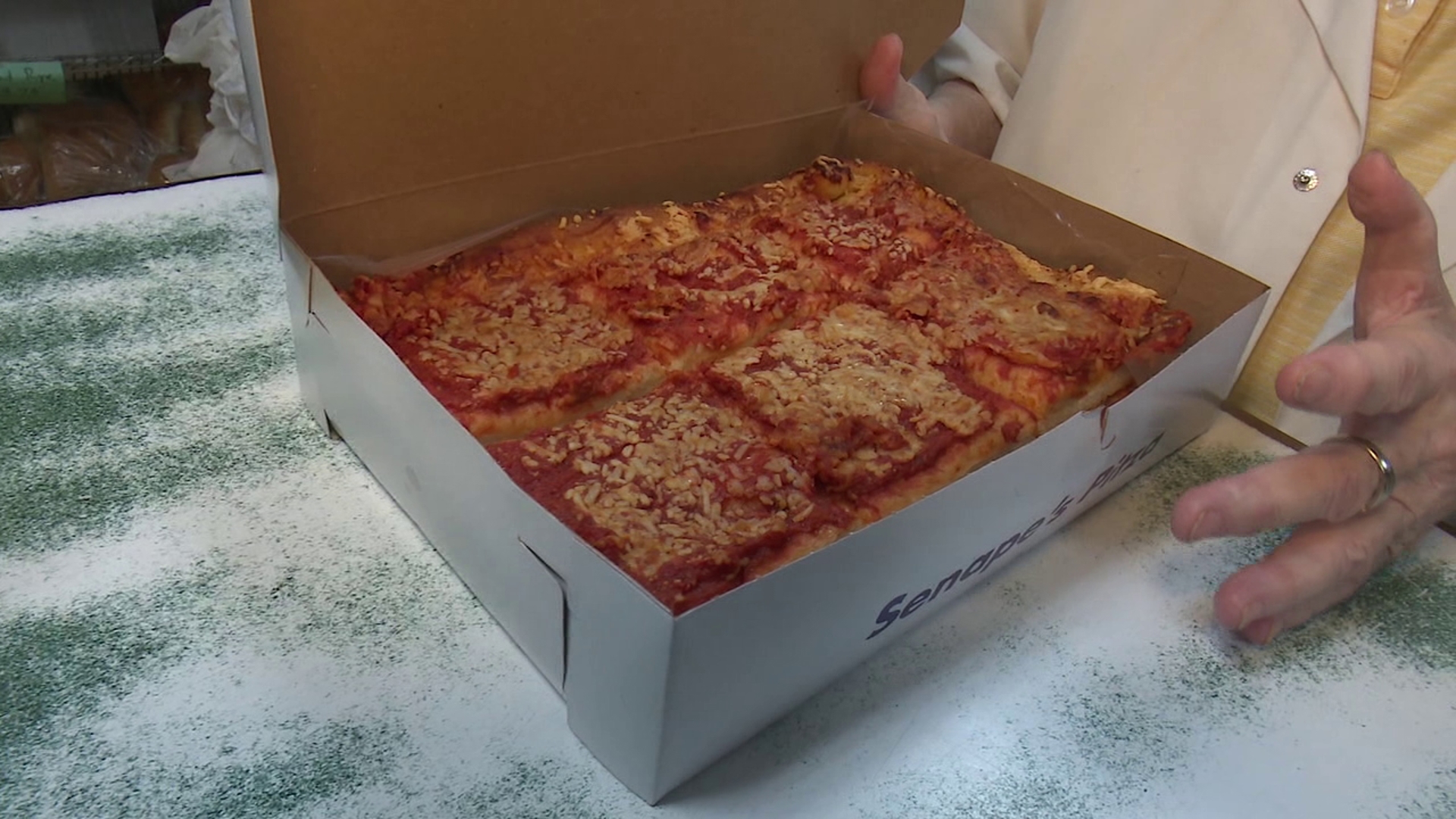 A pitza pillar in Hazleton | On The Pennsylvania Road | wnep.com