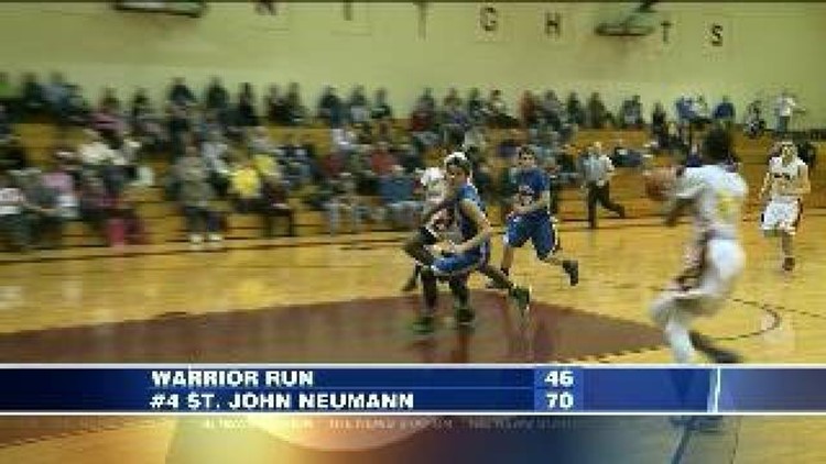 St. John Neumann vs Warrior Run boys basketball | wnep.com
