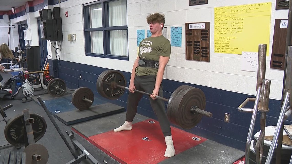 Patriot Pride of Powerlifting at Pittston Area | wnep.com