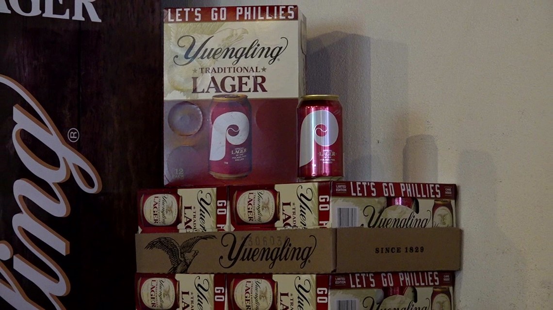 Yuengling offering Philadelphia Phillies beer cans | wnep.com