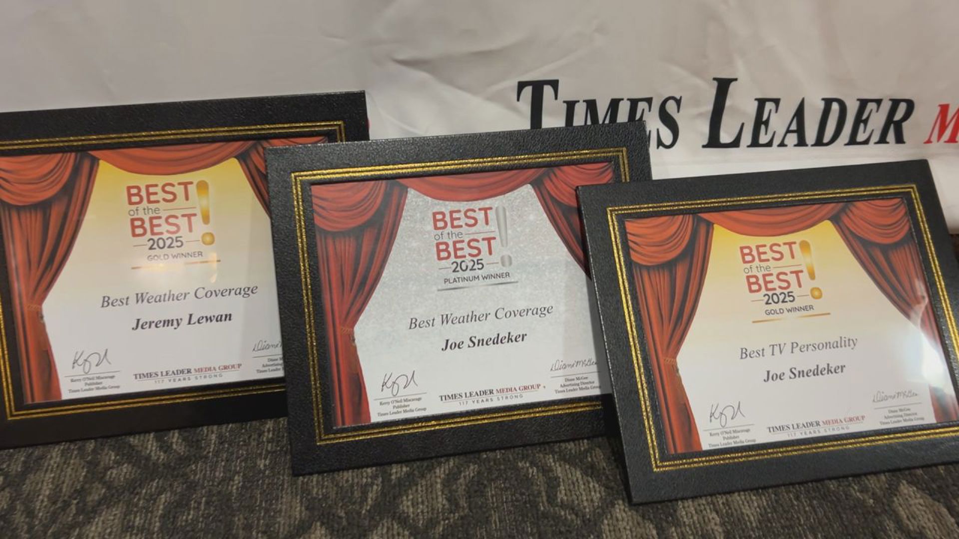 Members of the Newswatch 16 team win Best of the Best awards | wnep.com