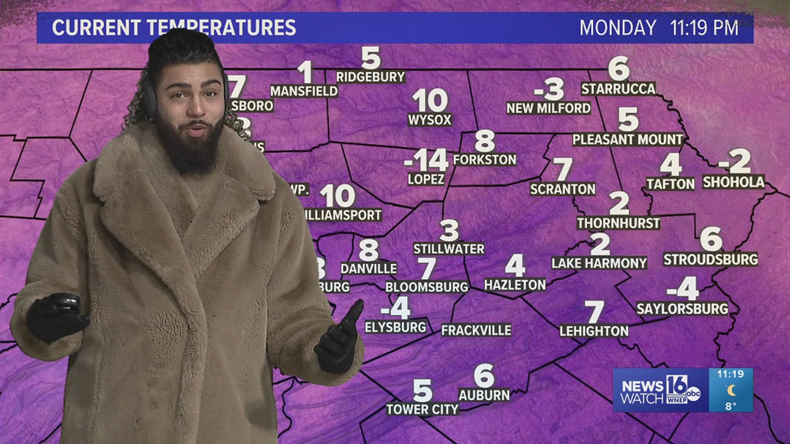 11PM Update: It's "Mad Brick" across Pennsylvania with feels-like ...