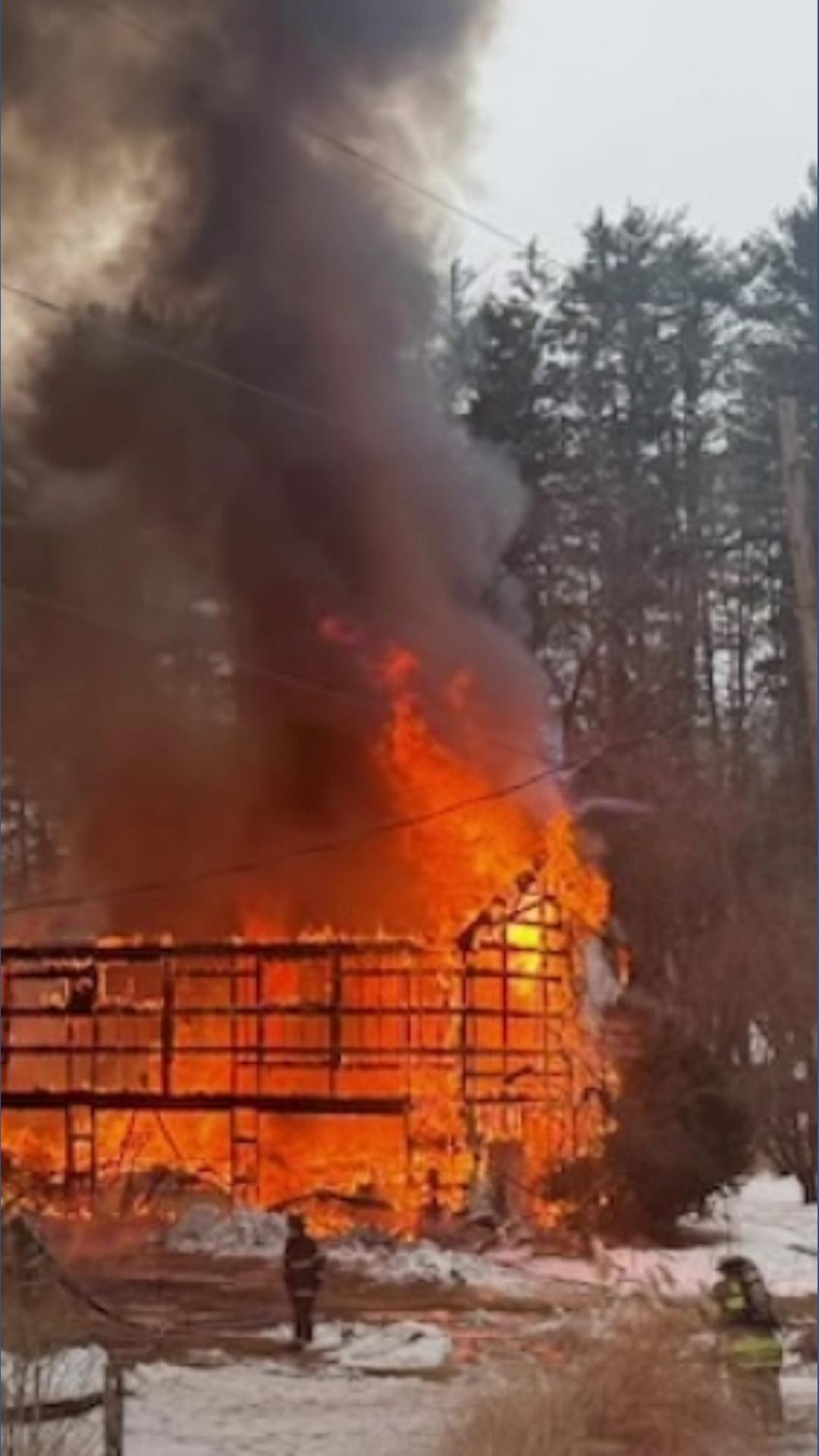 Fire destroys home in Lycoming County | wnep.com