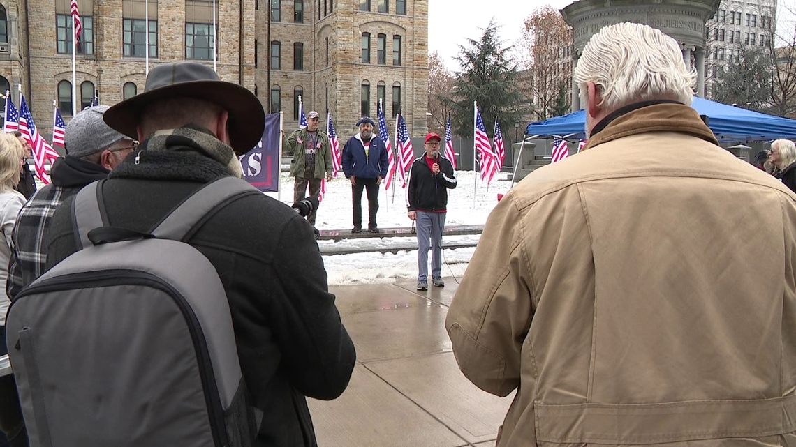 Rally aims to change names of Biden Street, Pres. Biden Expressway in ...