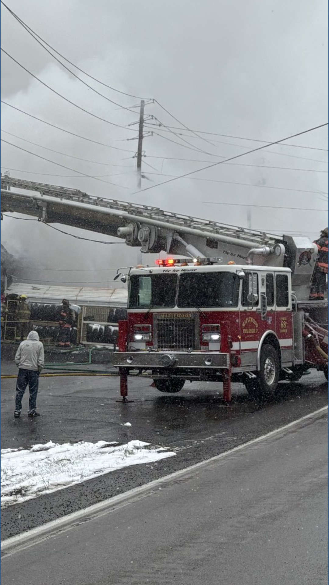 Fire rips through Wayne County tire shop | wnep.com