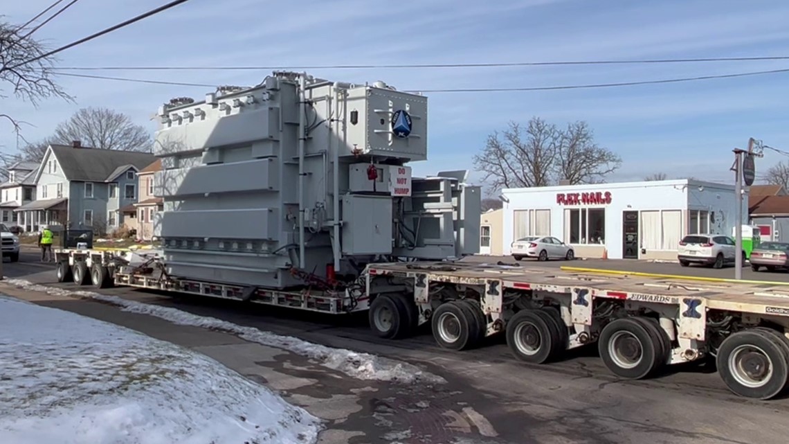 Slow-moving 'superload' moving through Columbia, Luzerne counties ...