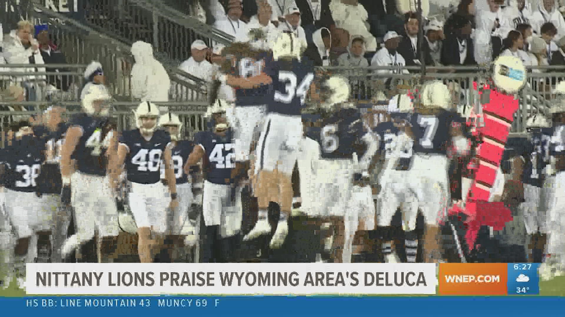 PSU DC Diaz Praises Wyoming Area's DeLuca as "Unsung Hero" at Rose Bowl ...