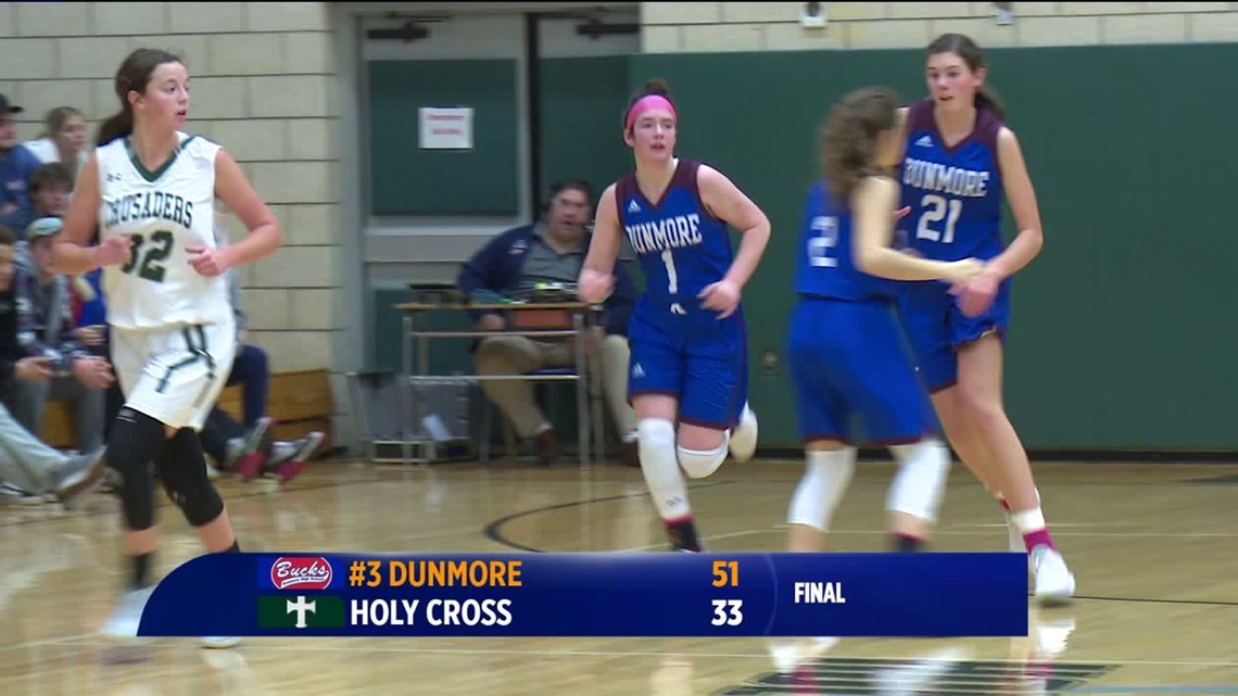 Murray Leads No. 3 Dunmore Girls Past Rival Holy Cross 51-33 | wnep.com