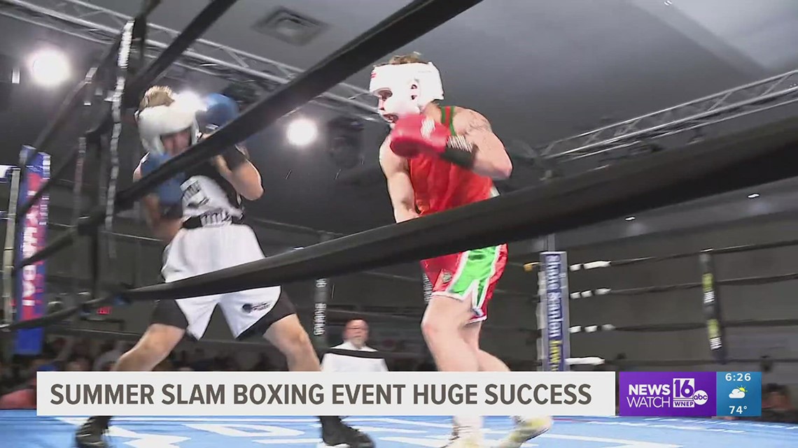 Summer Slam Boxing Event Comes To An End Saturday Night With A Sold Out ...