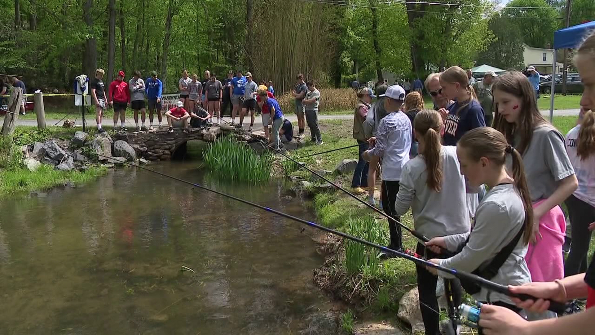 Casting joy: Students enjoy 70th annual Special Needs Fishing Derby ...