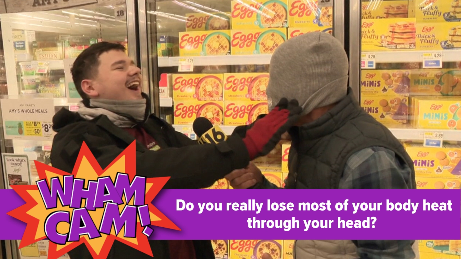 Do you really lose most of your body heat through your head? | Wham Cam ...